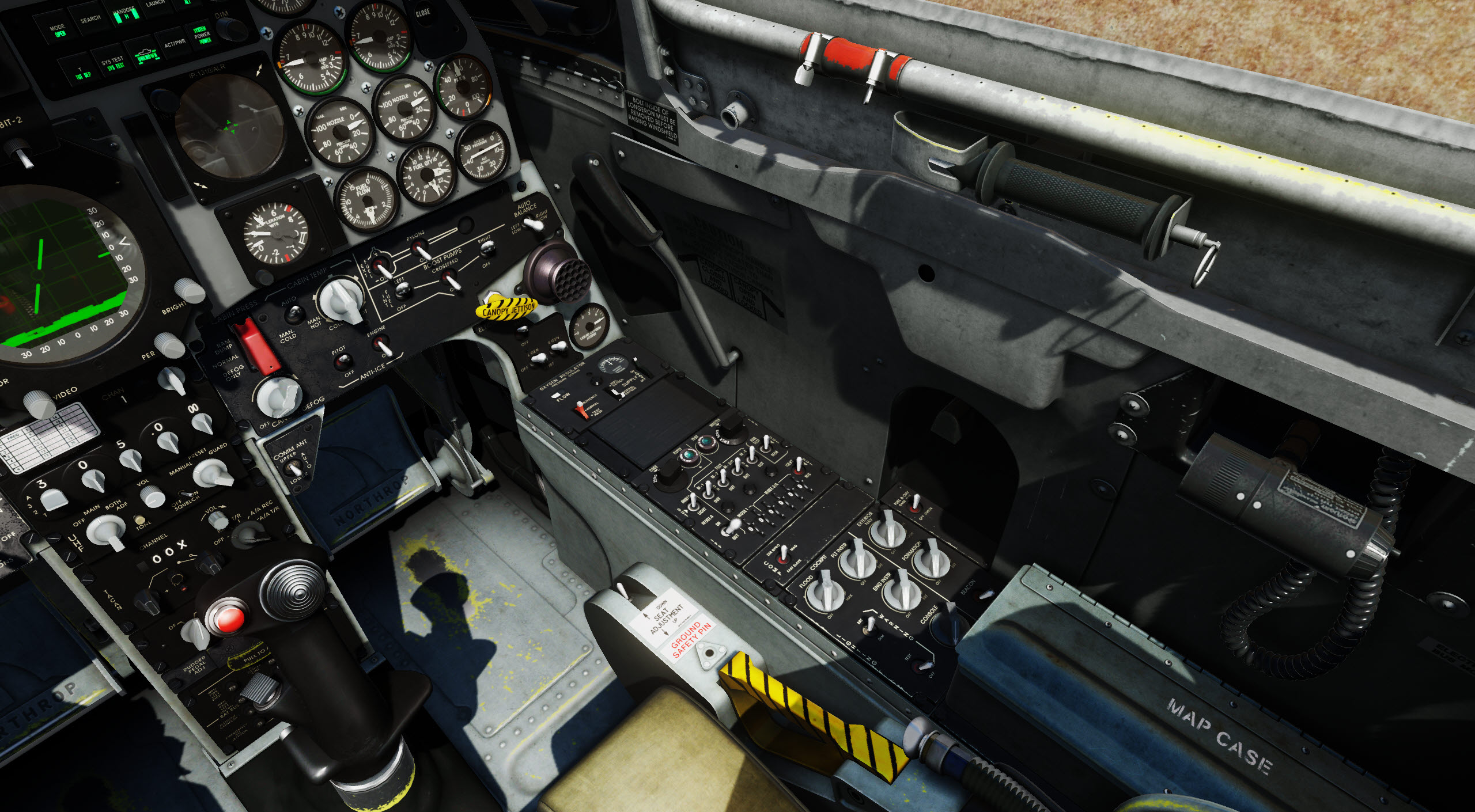 F-5E3 HD Cockpit